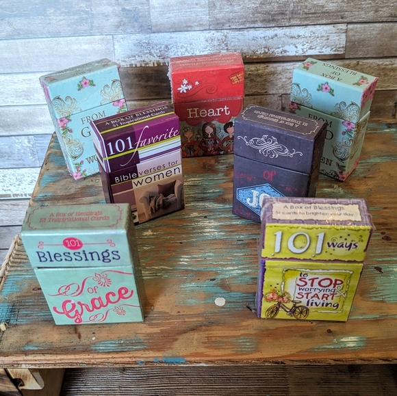 Christian Art Gifts | Office | 7 Box Bundle Of Christian Inspirational ...